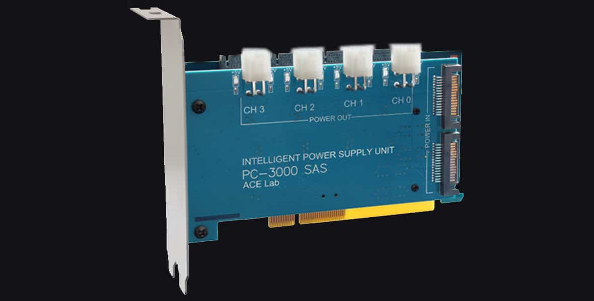 PC-3000 SAS - Expert en investigation numérique et récupération de données